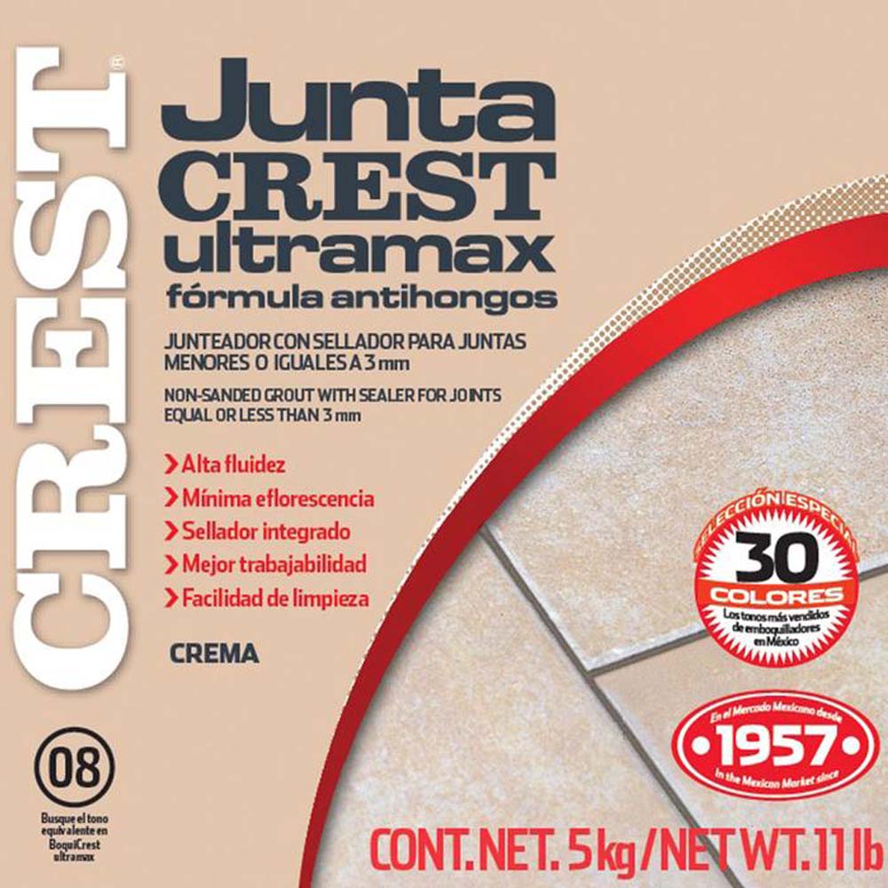 JUNTACREST ULTRAMAX CREMA CAJA 5 KG. - Gersa Muebles para Baño