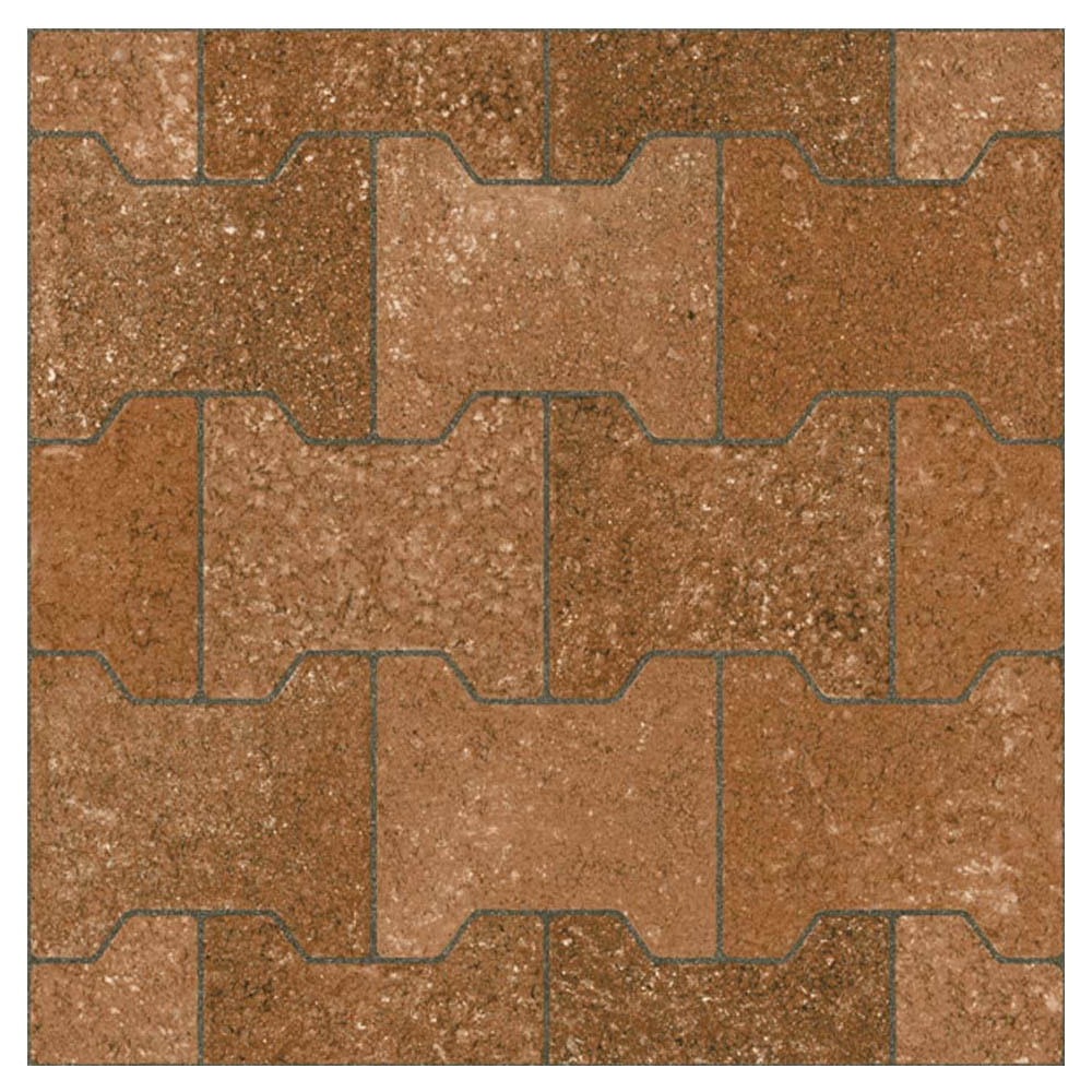 Loseta 44X44 Boston Adoquín FD Barro - Gersa Muebles para Baño