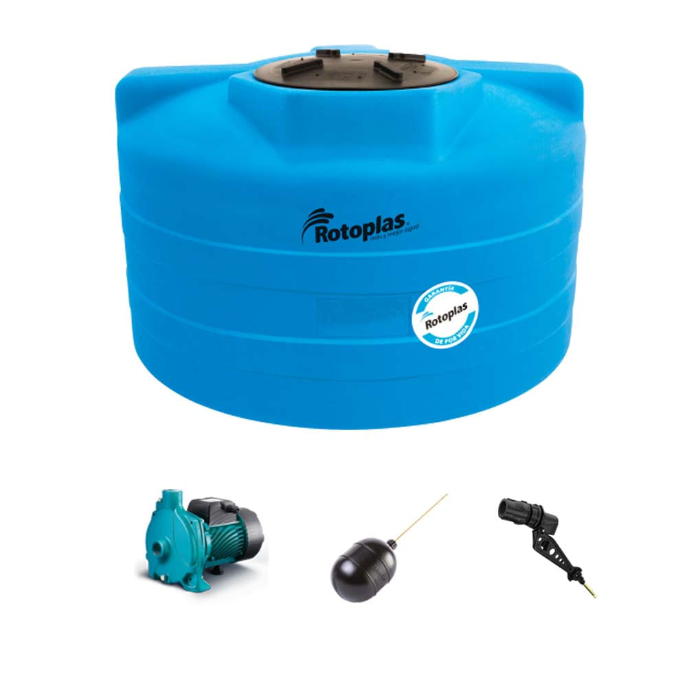 Cisterna 1200 L Rotoplas 510159 Con Bomba - Gersa Muebles para Baño