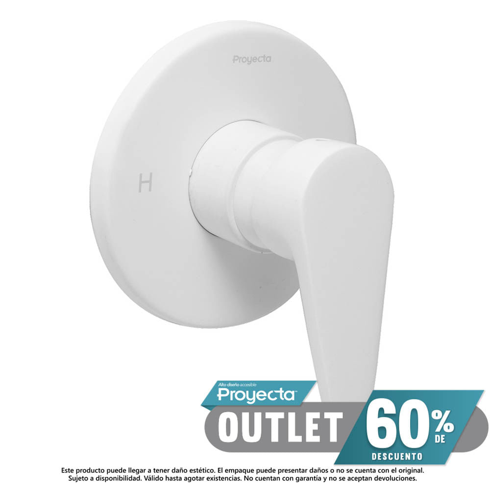 Monomando para regadera Deco Polar Proyecta - Gersa Muebles para Baño