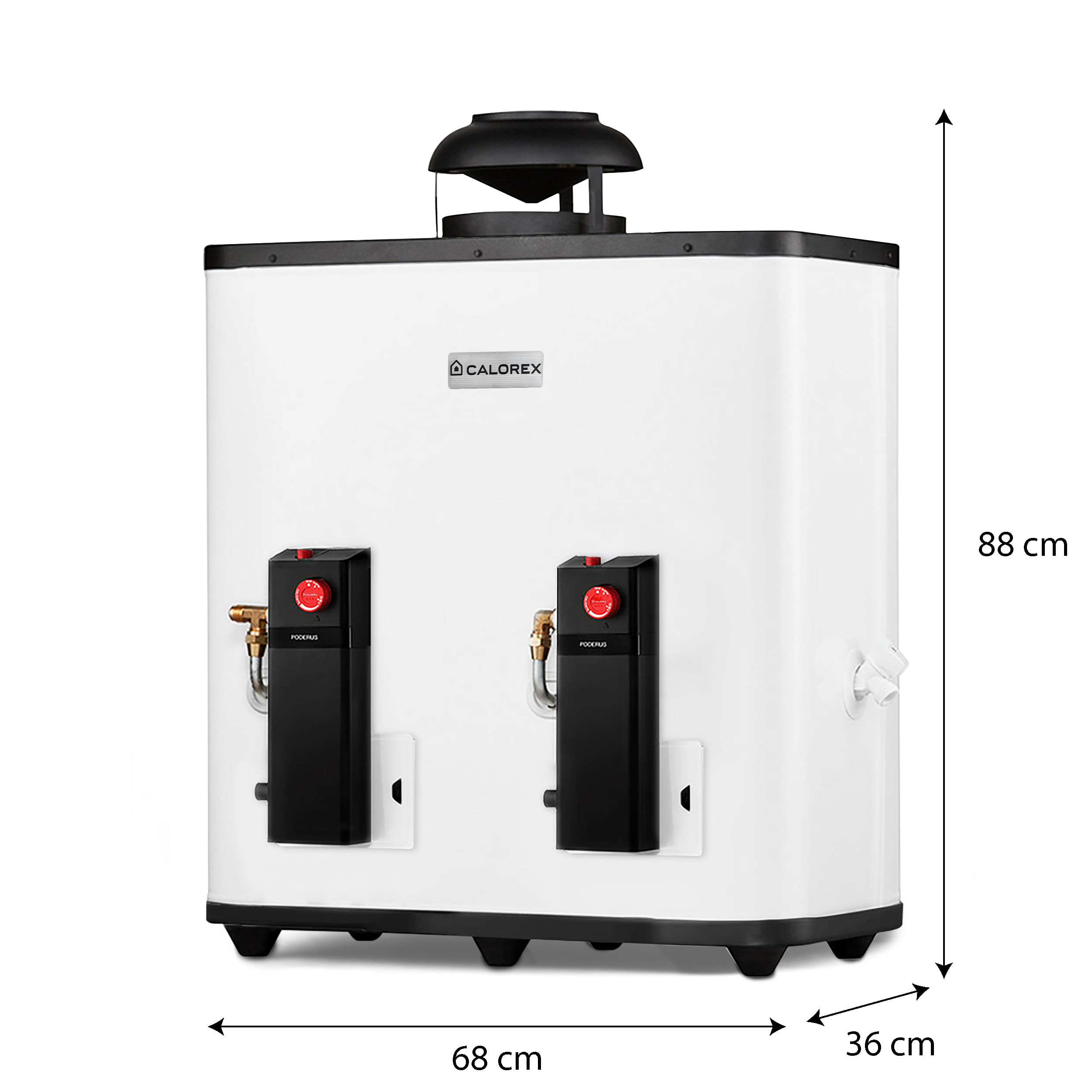 Calentador Calorex de Paso PODERUS 15 G2 LP - Gersa Muebles para Baño